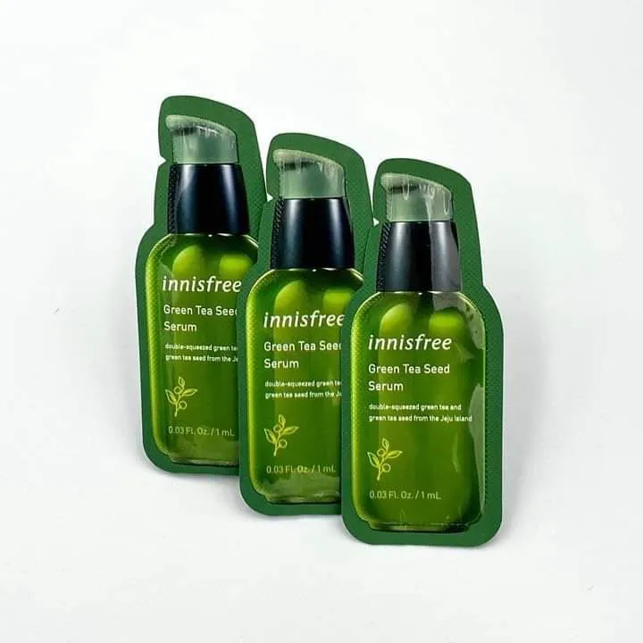 brilliant skin rejuvenating set innisfree Green Tea Seed Serum 1ml ...