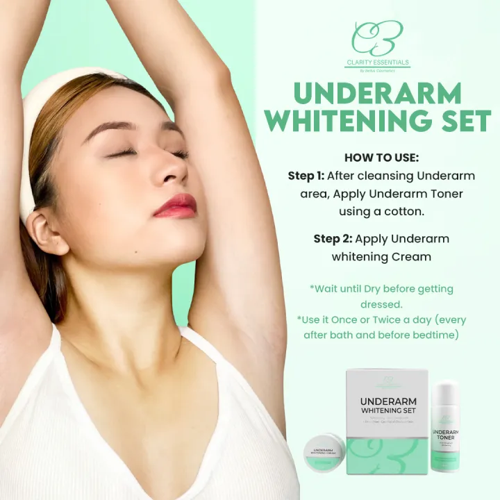 Underarm Whitening Set - BIG SET - Clarity Essentials | Lazada PH