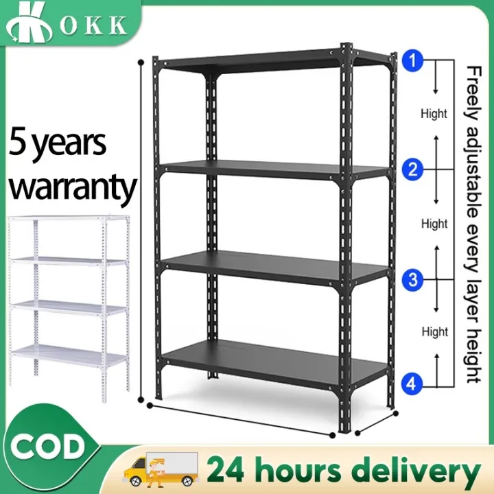 Load-bearing]Triangular Steel Shelf 5 Layer Rack Metal Rack Steel ...