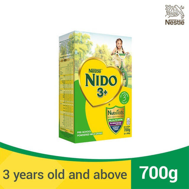 NIDO 3+ Powdered Milk Drink For Pre-Schoolers Above 3 Years Old 350g x 2 | Lazada PH