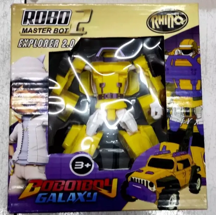 Boboiboy Galaxy Robo Master Bot 2 Mainan Anak Viral 2022 Mobil Robot ...