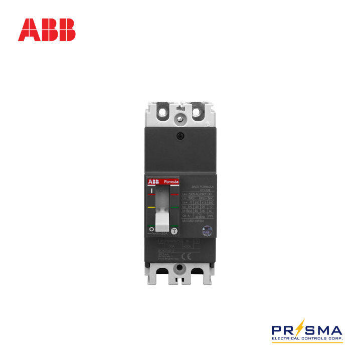 ABB SACE FORMULA Moulded Case Circuit Breaker A1N 125 TMF 30AT 2P 1SDA066499R1 - Prisma ...