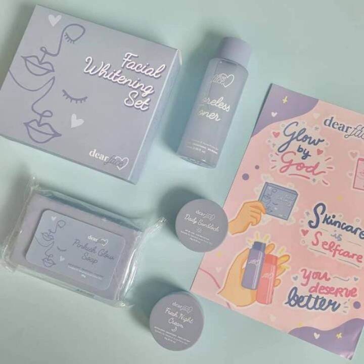 Dear Face Facial Whitening Set | Lazada PH