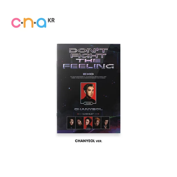 EXO - DON’T FIGHT THE FEELING / SPECIAL ALBUM (Expansion VER. / CHANYEOL) + Folded Poster ...