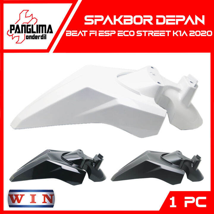 Spakbor Depan Beat New LED eSP 2020 & Beat Street New K1A Hitam-Doff ...