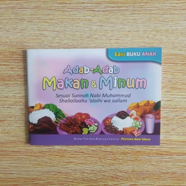 Buku Anak Adab - Adab Makan dan Minum - Pustaka Ibnu Umar Buku Saku ... Buku Anak Adab - Adab Makan dan Minum - Pustaka Ibnu Umar Buku Saku ...
