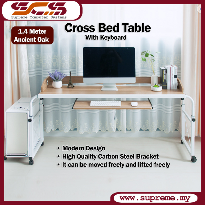203-2 Laptop Table / Computer Table / Cross Bed Table for Reading Or ...