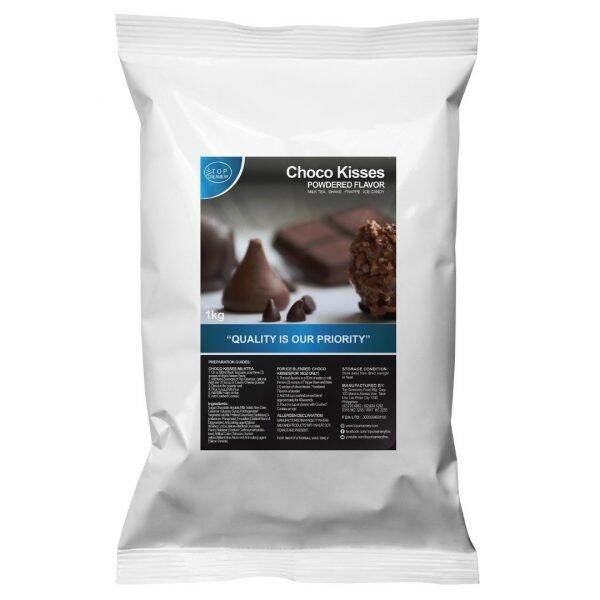 Top Creamery Chocolate Kisses Powder Flavor 1kg | Lazada PH