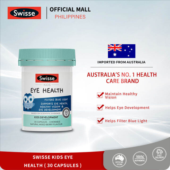 Swisse Kids Eye Health DHA Fish Oil 30 Capsules | Lazada PH