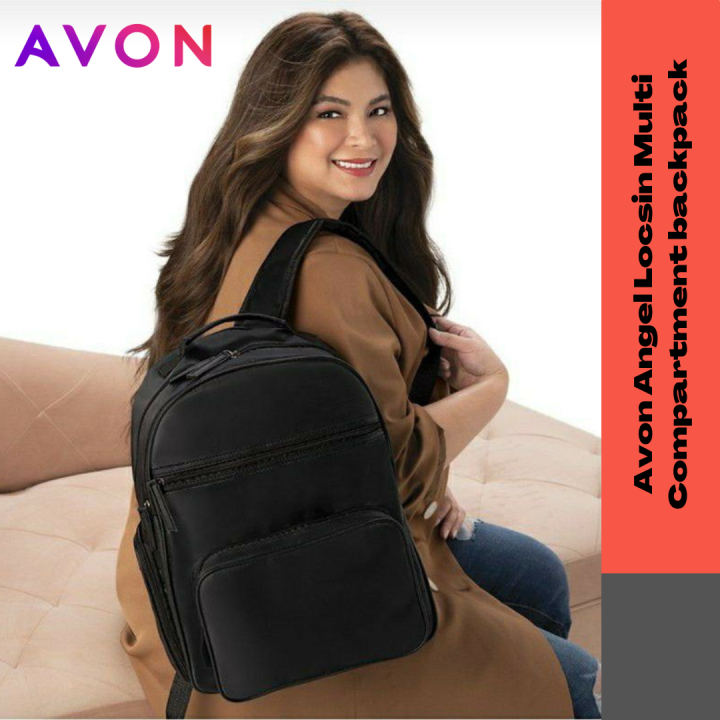 Original Avon Angel Locsin Multi Compartment Backpack | Lazada PH