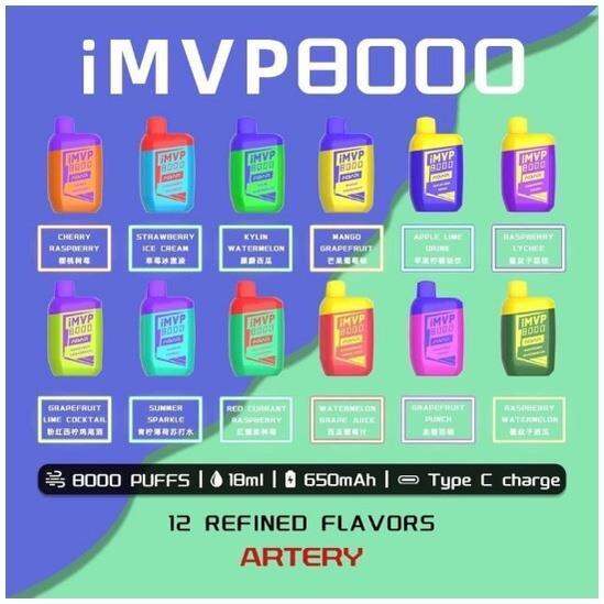 ARTERY iMVP 8000 Puffs Abar MVP Rechargeable Pods | Lazada PH