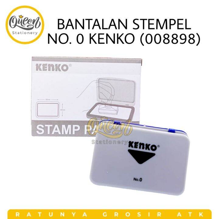 BANTALAN STEMPEL NO 0 KENKO / STAMP PAD / BAK STEMPEL (008898) | Lazada ...