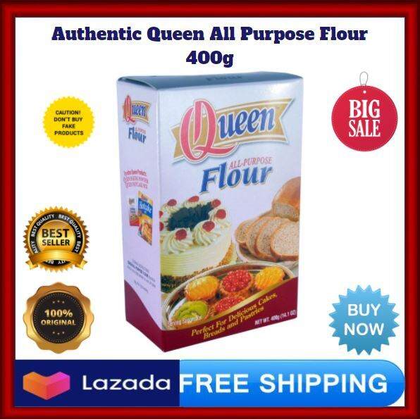 Authentic Queen All Purpose Flour 400g | Lazada PH