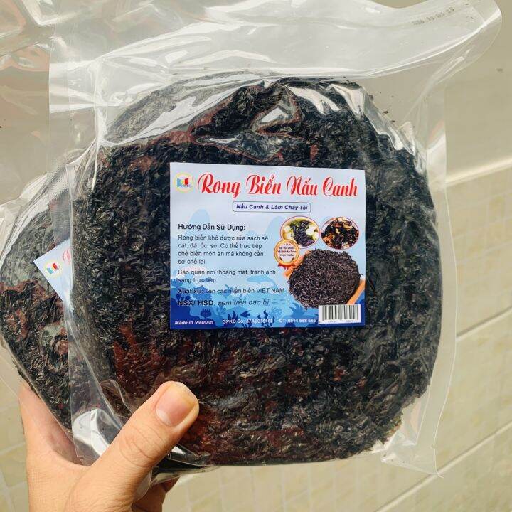 Rong Biển Khô Gói 100gram - Rong Mứt Nấu Canh [ 7-8 bánh rong ] | Lazada.vn