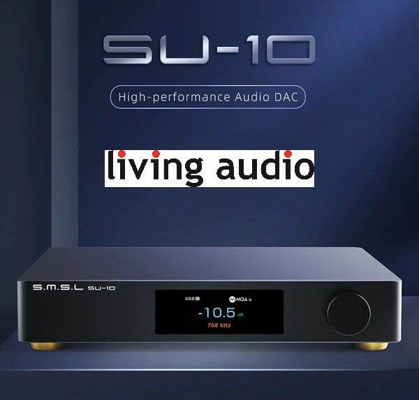 SMSL SU-10 DAC Dual ES9038PRO Decoder support MQA-CD DSD512 with Remote Control SU10 | Lazada