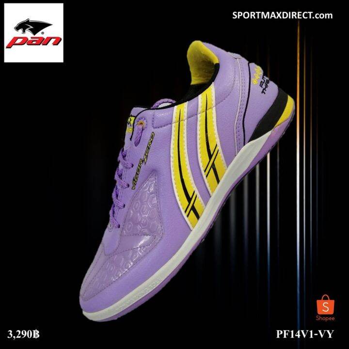 PAN Vigor ZERO Microfiber TOP รองเท้าฟุตซอล (PF14V1-VY) | Lazada.co.th