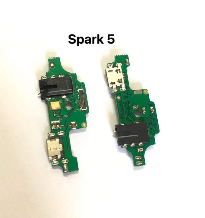 tecno spark 5 charging port small board USB charging board with ...