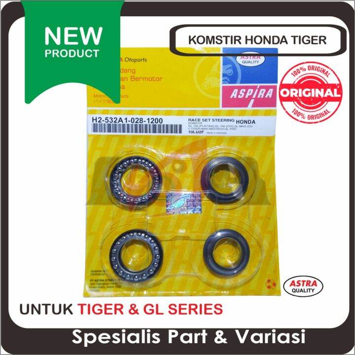 Komstir Tiger GL Pro Neo Tech Bearing Laher Race Comstir Set ASPIRA ...