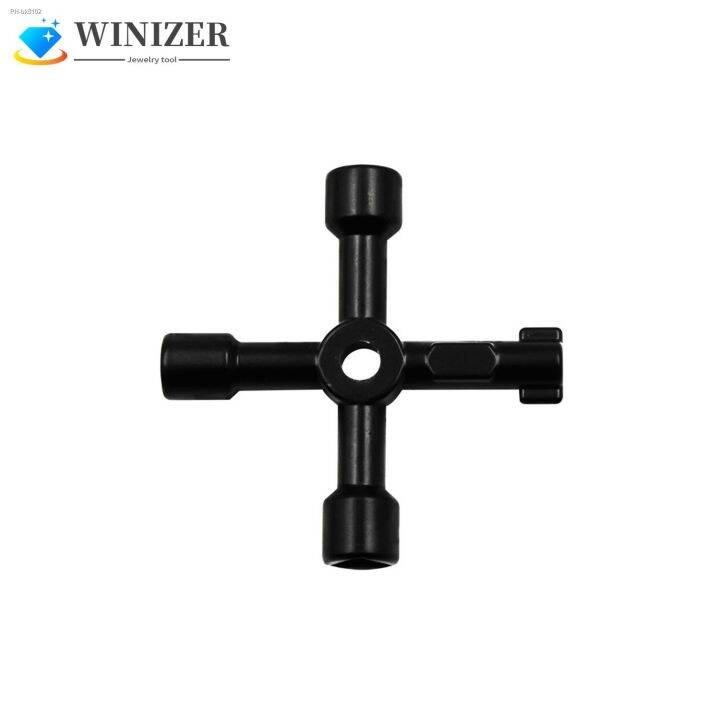 4-Way Utilities Keys Zinc Alloy Radiator Key Cross Triangle Square ...