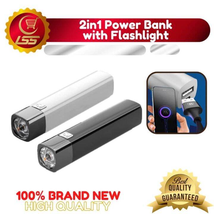 【COD】 Multifunctional Mini LED Flashlight USB Rechargeable with ...
