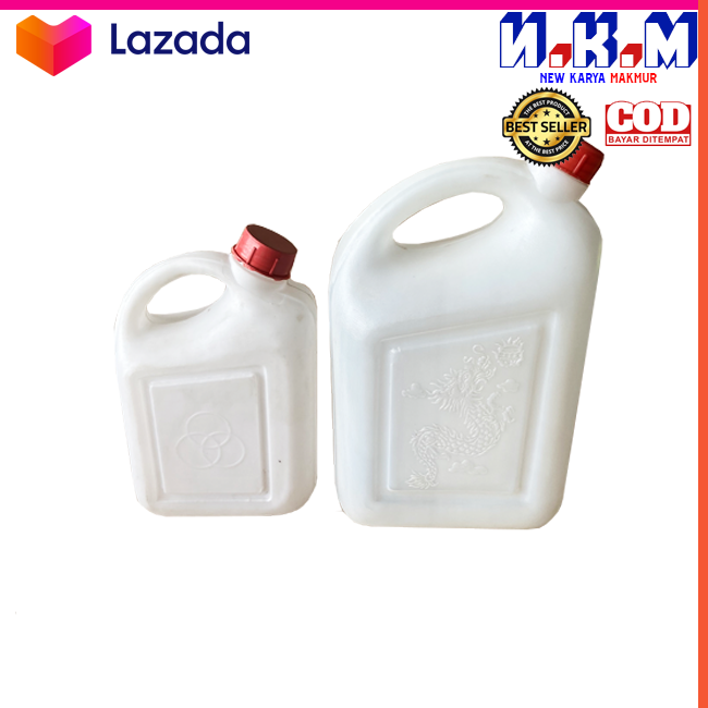 HARGA PROMO !! Jerigen 5 Liter HDPE /Jerigen 5 Liter Minyak / Jerigen 5 ...