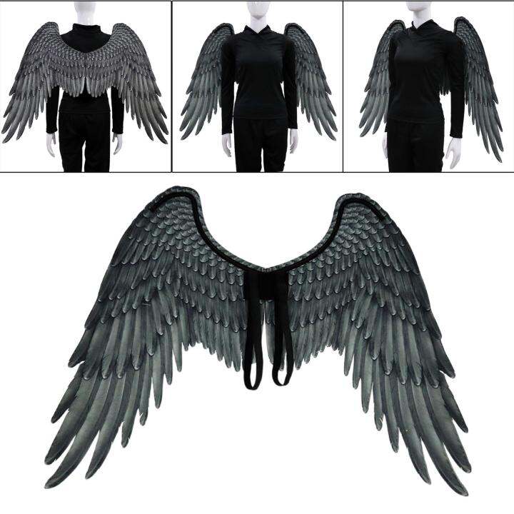 segolike Angel Wing Costume Theme Party Carnival Unisex Dress up ...