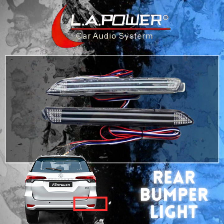 TOYOTA FORTUNER REAR BUMPER LIGHT REFLECTOR LAMP | Lazada