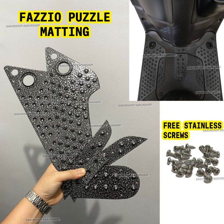Yamaha Fazzio EA Puzzle Matting Alloy matte black / antique black ...