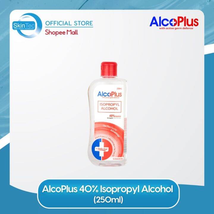AlcoPlus 40 Isopropyl Alcohol (250ml) | Lazada PH