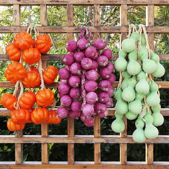 MAGEE DIY 1pc Chili skewers Decoration Plants Fruit Chili Wall Decor ...