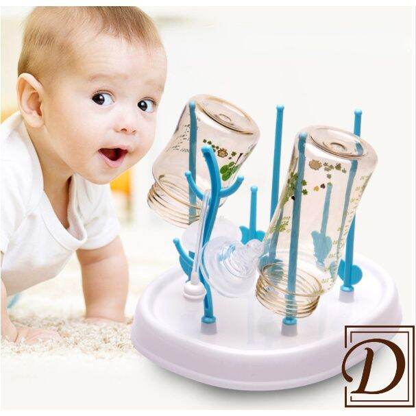 DuDu Baby Bottle Dryer Rack Tree Shape Cleaning Drying Rack Shelf ...