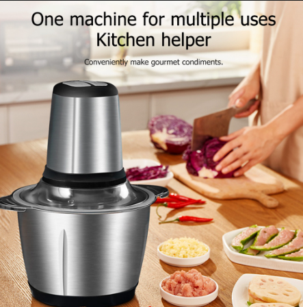 FRESH 2L Blender Chopper Food Processor Electric Meat Grinder Blender ...