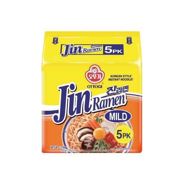 Ottogi Jin Ramen Multipack - Mild (E) 120g | Lazada PH