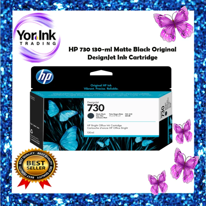 HP 730 130-ml Matte Black Original DesignJet Ink Cartridge | Lazada PH