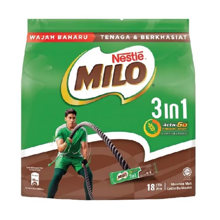 Milo Active 3in1 Chocolate Malt Drink (18s x 33g) | Lazada