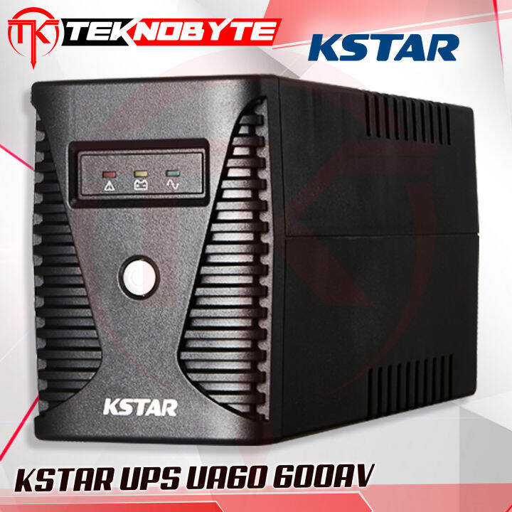 KSTAR Micro 600 UA60 600VA/360W Line-Interactive Simulated Sinewave Tower UPS | Lazada PH