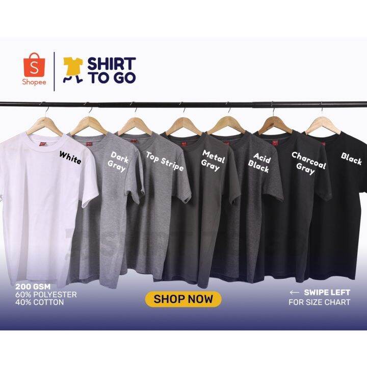 (BEST SELLERS) YALEX Plain T Shirt for Men and Women EARTH TONE ...