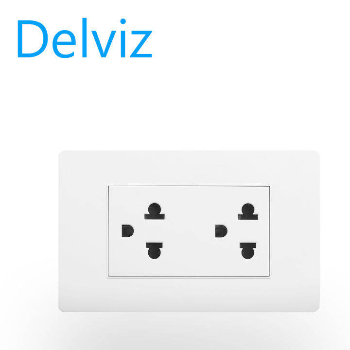 Delviz American standard round hole US socket, 120 type wall-mounted ...
