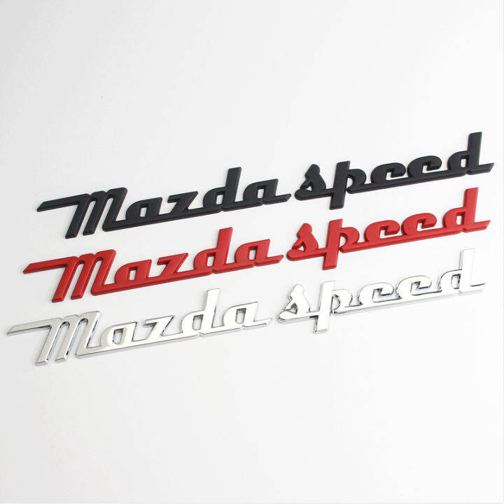 MAZDA SPEED Letter Sticker Car Emblems Badge Decorative Sticker ...