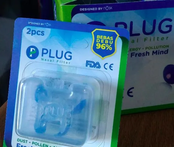 PLUG Masker Hidung Nasal Filter Isi 2 Pcs by NOSK | Lazada Indonesia