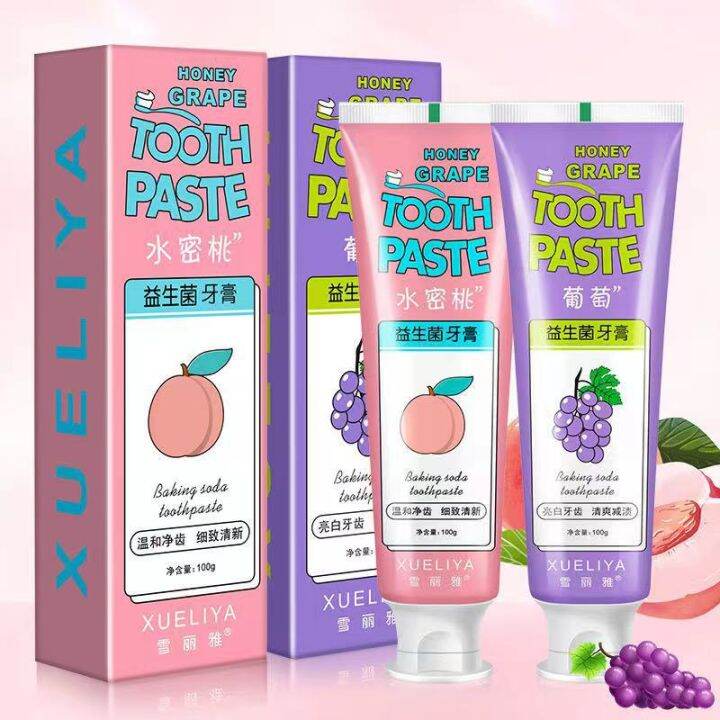 Genuine Fruit Flavored Toothpaste Probiotic Toothpaste To Yellow Teeth ...