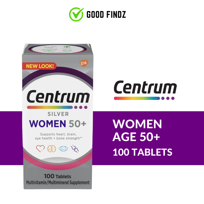 Centrum Silver Women Age 50+ Multivitamin 100 Tablets | Lazada PH