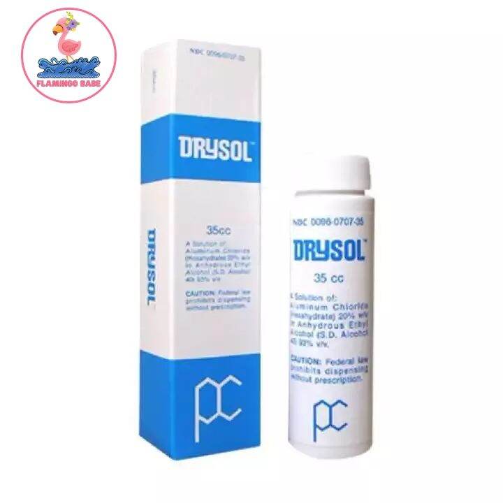 Drysol Antiperspirant ดรายโซล น้ำยาระงับเหงื่อสำหรับมือและเท้า 35cc ...