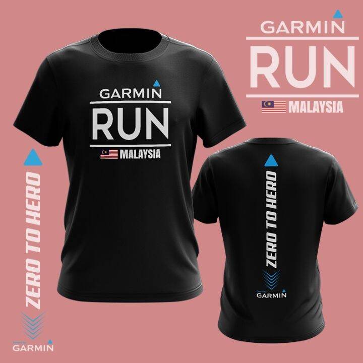 GARMIN RUN MALAYSIA OUTDOOR RUNNING T SHIRT | Lazada