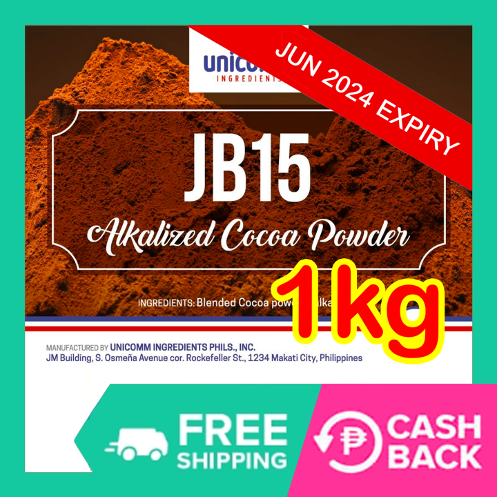 1kg JB15 COCOA POWDER ORIGINAL for Baking Unsweetened Chocolate Powder ...