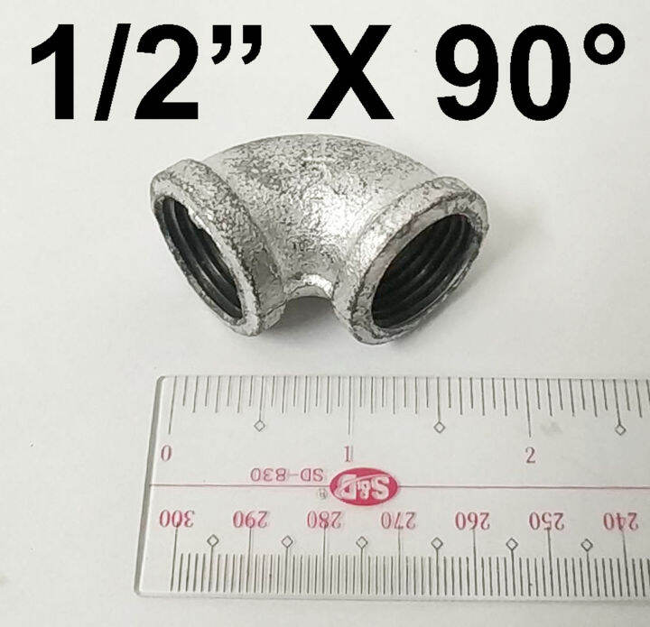 CHINA GI ELBOW 1/2" X 90° THREADED SCREW TYPE GALVANIZED IRON | Lazada PH