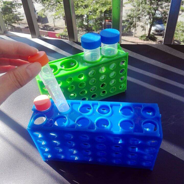 2 piece laboratory test tube Rack plastic centrifuge tubes Box for 0 ...