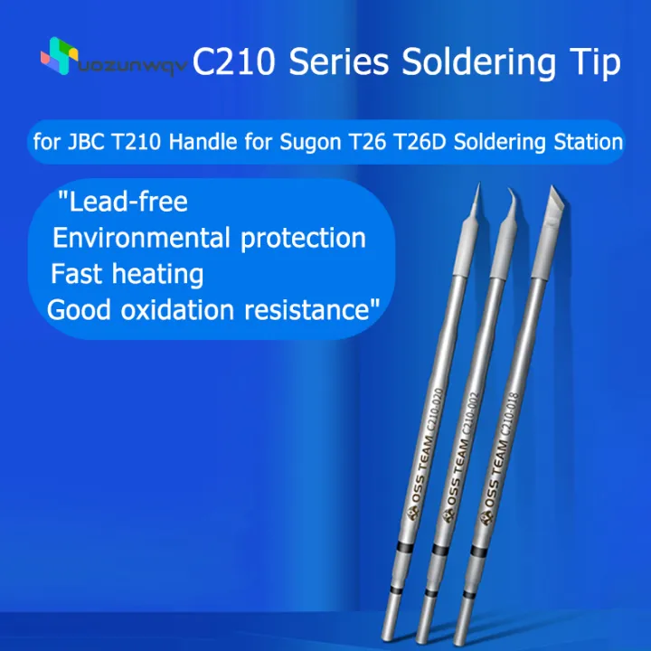 【Ready stock】C210 Series Soldering Tip Lead-Free Solder Welding Head ...
