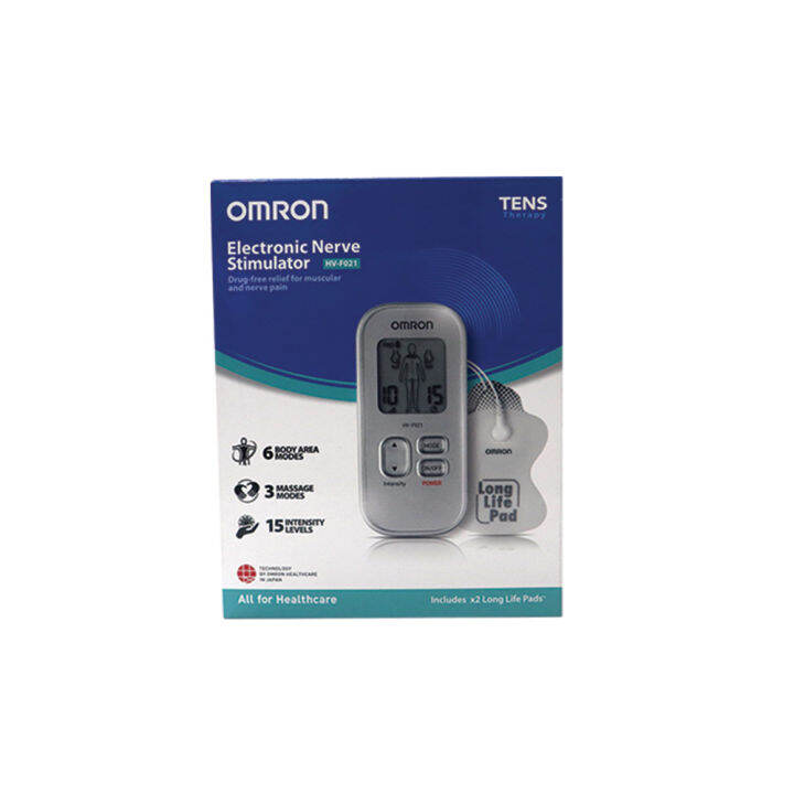 OMRON Electronic Nerve Stimulator HV-F021 Tens Massager | Lazada PH