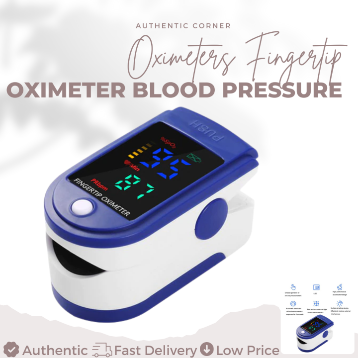 Free Battery Pulse Oximeters Fingertip Oximeter blood pressure monitor ...